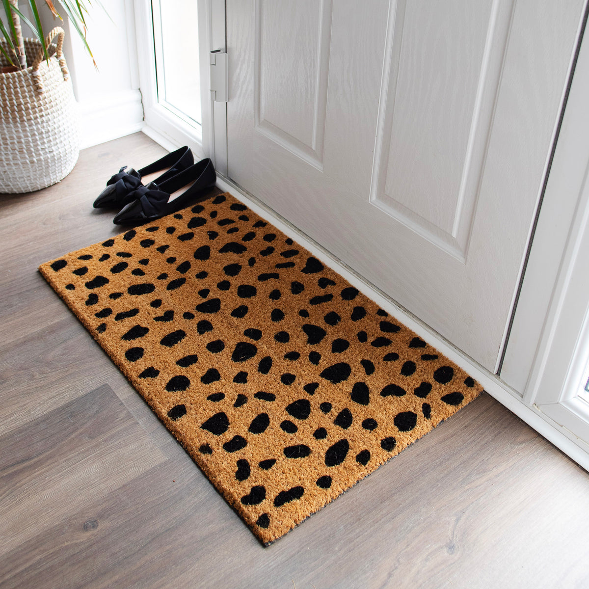Coir Door Mat Dalmation Animal Print | LPDoormats – Door mats | Lily ...